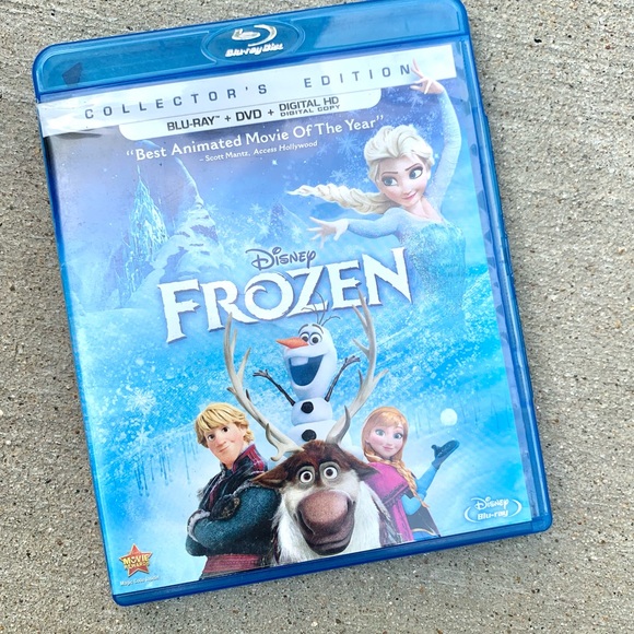 Disney | Media | Disney Frozen Bluray And Dvd Set Combo | Poshmark